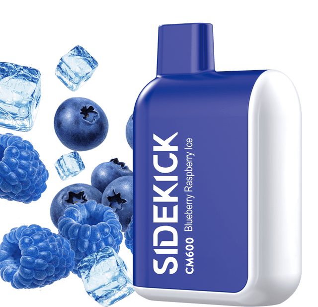 SideKick Blue Raspberry Ice Caffeine Disposable – Royal Vapes