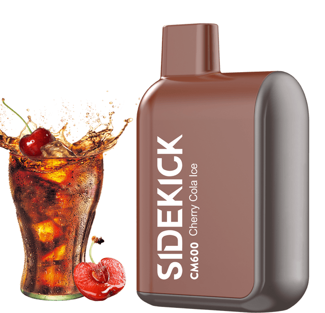 SideKick Cherry Cola Ice Caffeine Disposable – Royal Vapes
