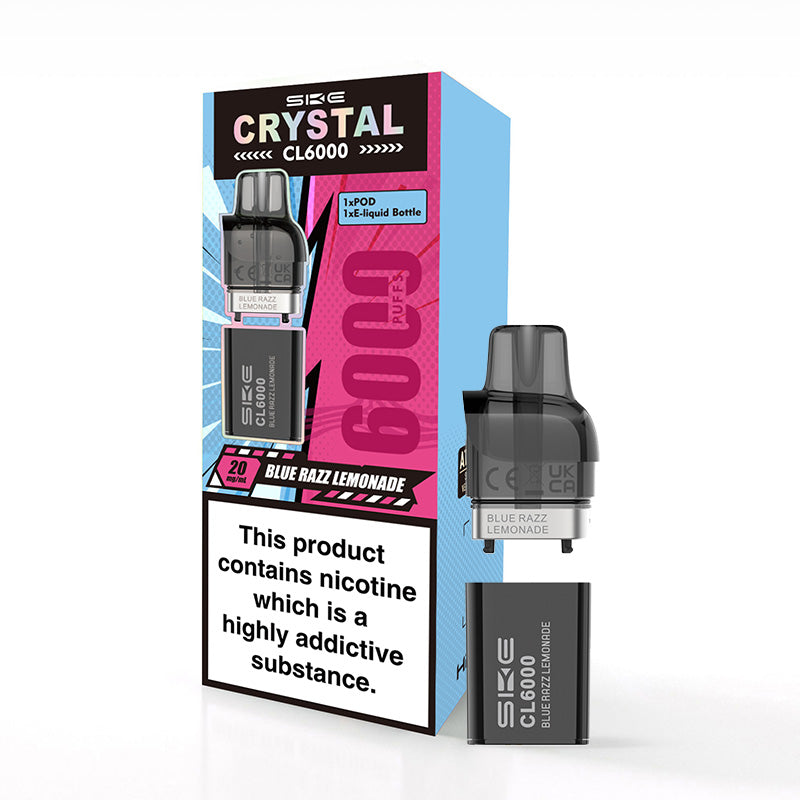 SKE Crystal CL6000 Prefilled Pods – Royal Vapes