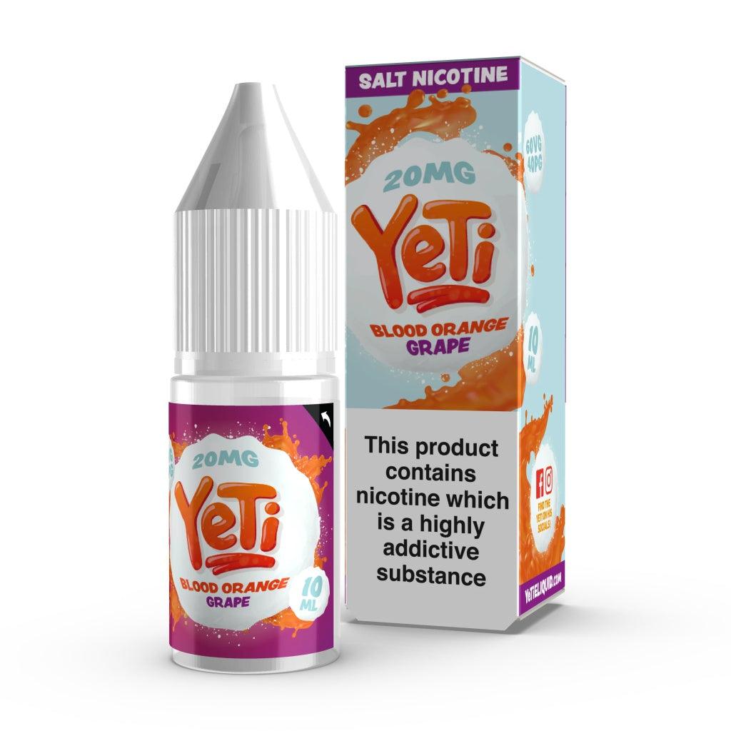 Yeti Nic Salts Blood Orange Grape Salt 10ml – Royal Vapes