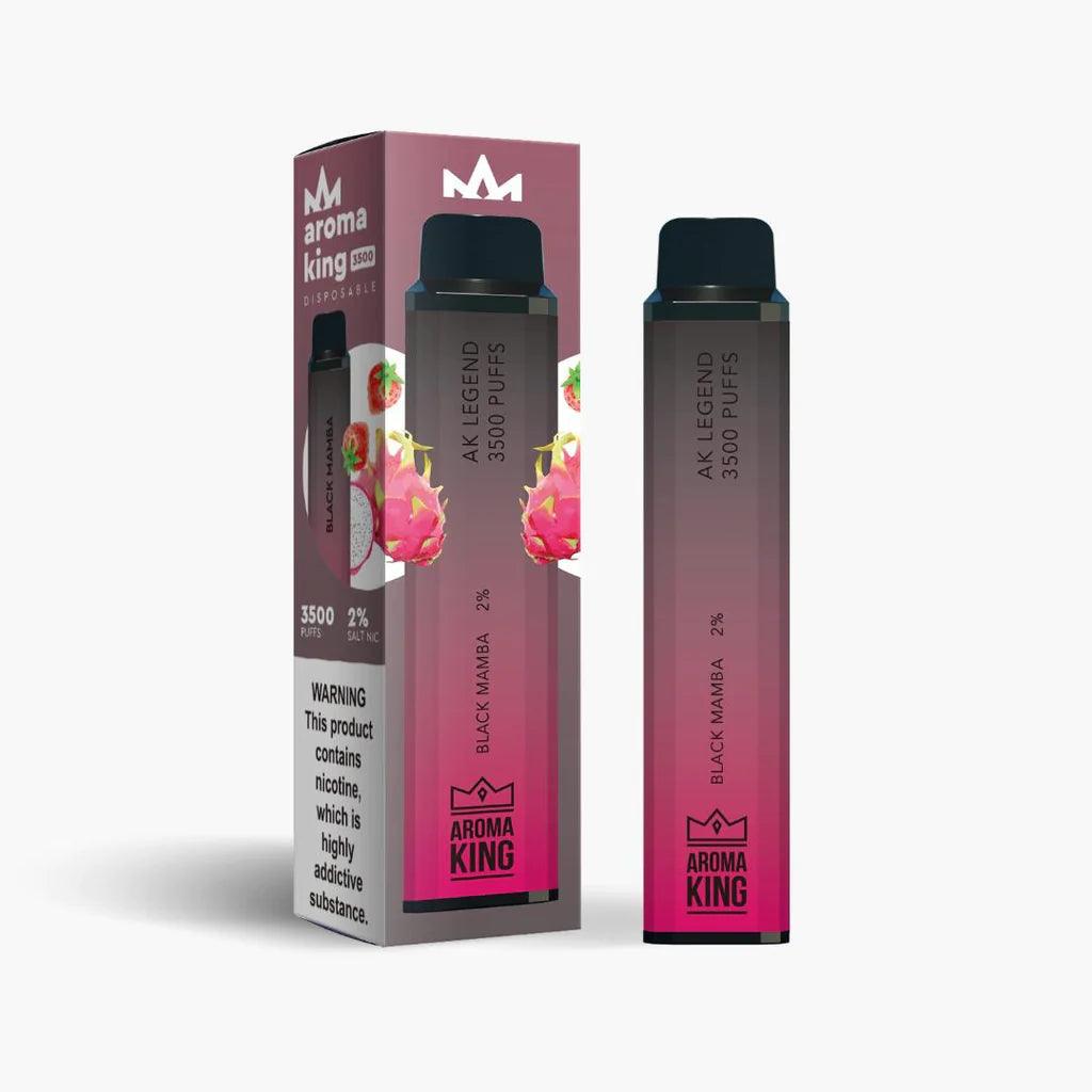 Aroma King Legend 3500 Black Mamba 3500 Disposable – Royal Vapes
