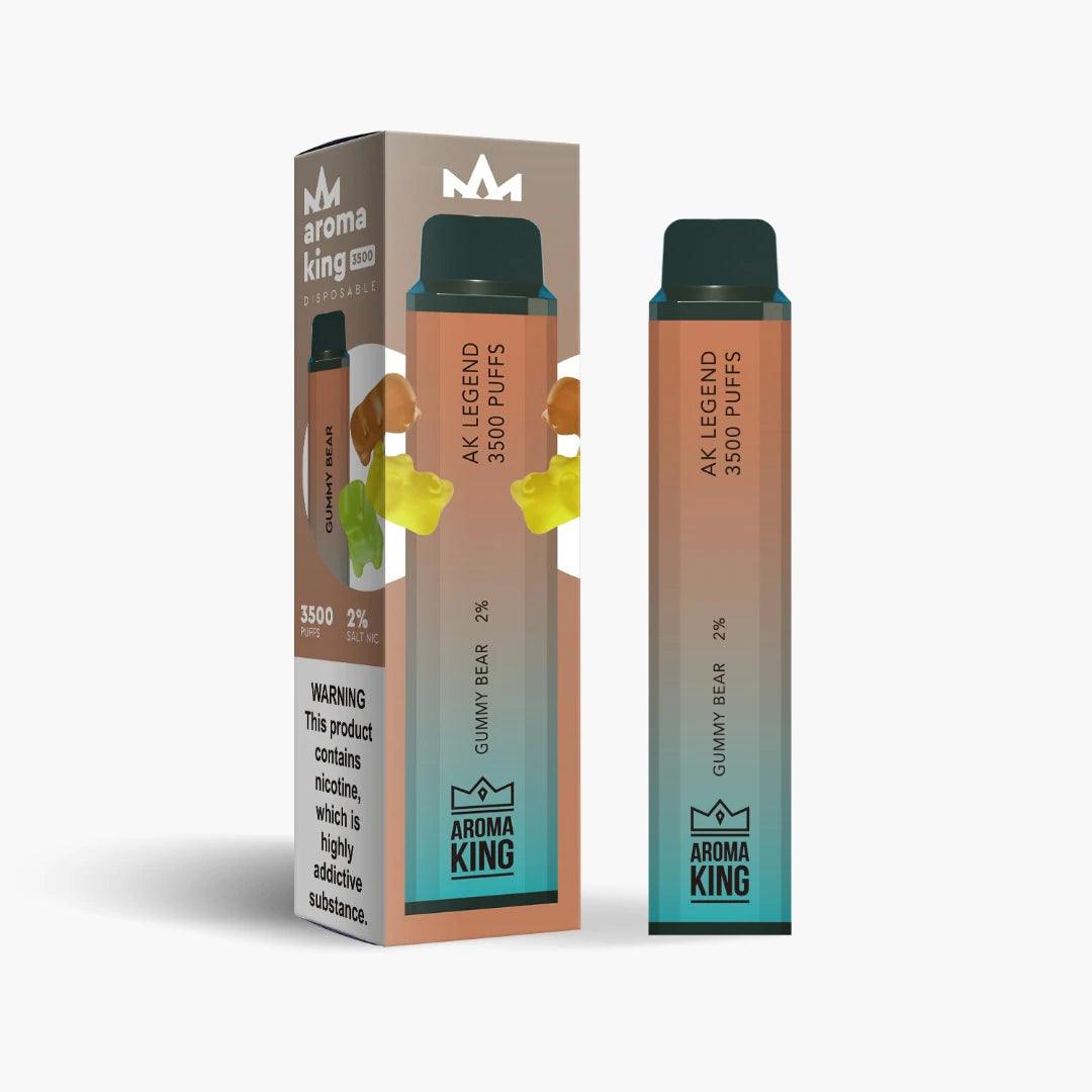 Aroma King Legend 3500 Gummy Bear 3500 Disposable – Royal Vapes