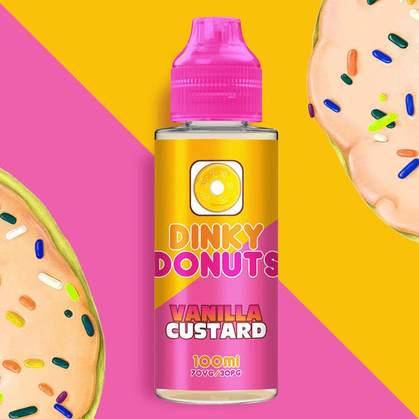 Dinky Donuts Vanilla Custard Donut 100ml – Royal Vapes