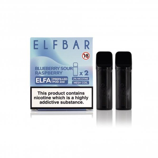 Elf Bar Blueberry Sour Raspberry Elfa Pods (2 Pack) – Royal Vapes