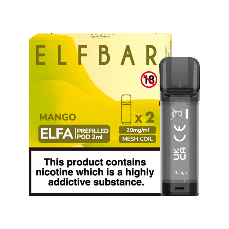 Elf Bar Mango Elfa Pods (2 Pack) – Royal Vapes