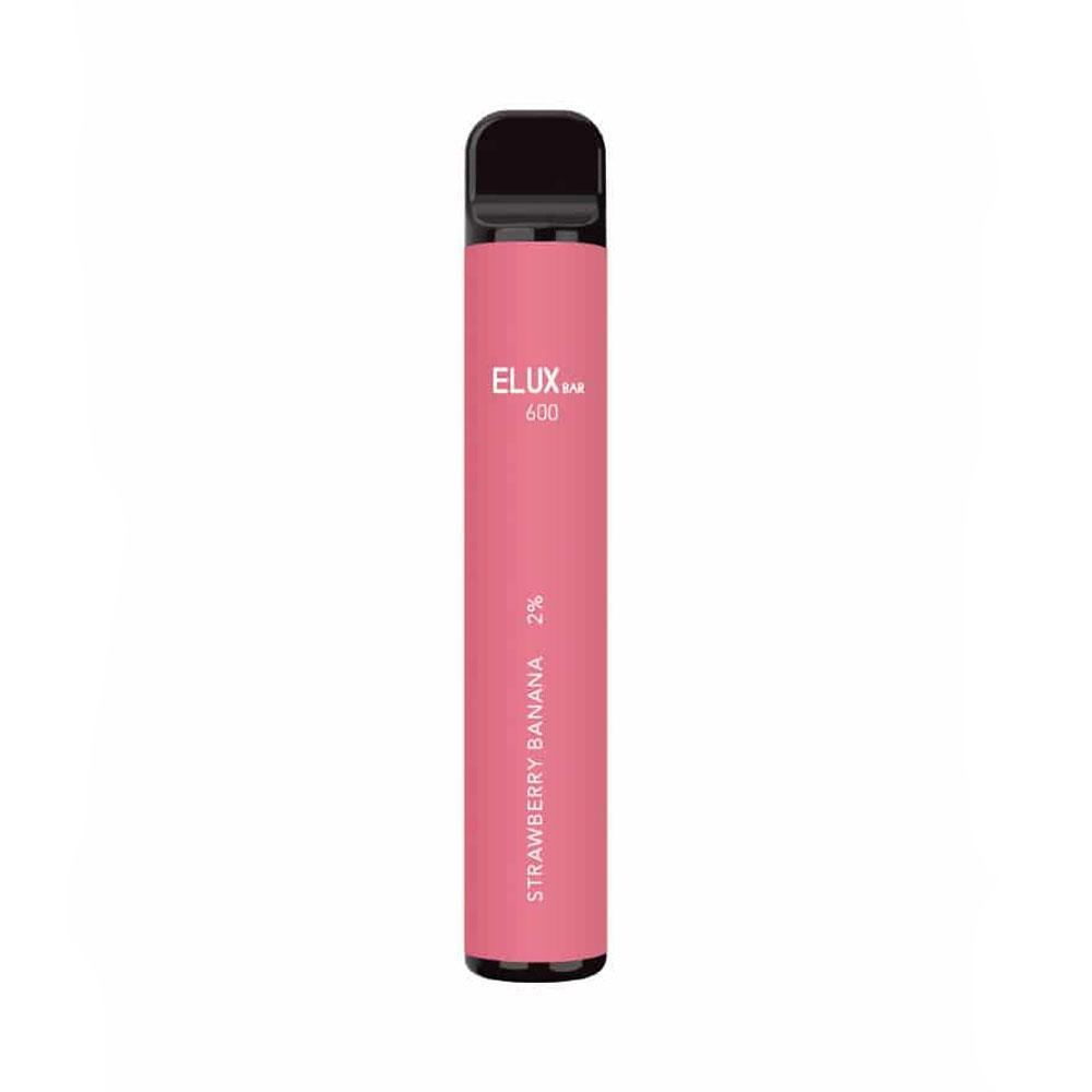 Elux Bar 600 Strawberry Banana Disposable – Royal Vapes