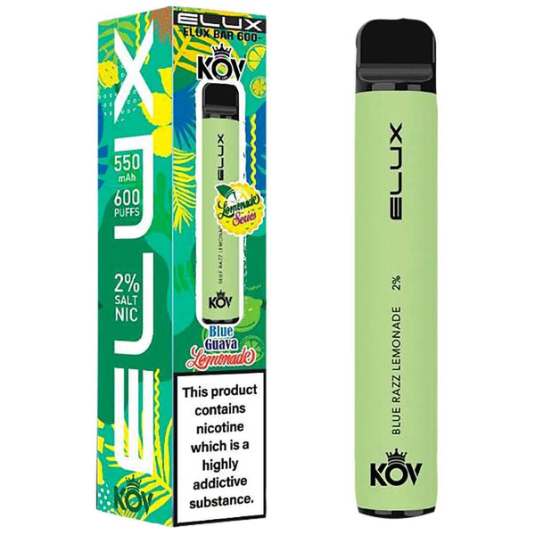 Elux KOV Bar Blue Razz Lemonade Disposable – Royal Vapes