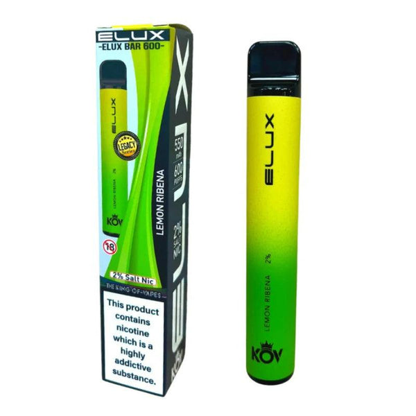 Elux KOV Bar Lemon Blackcurrant Disposable – Royal Vapes