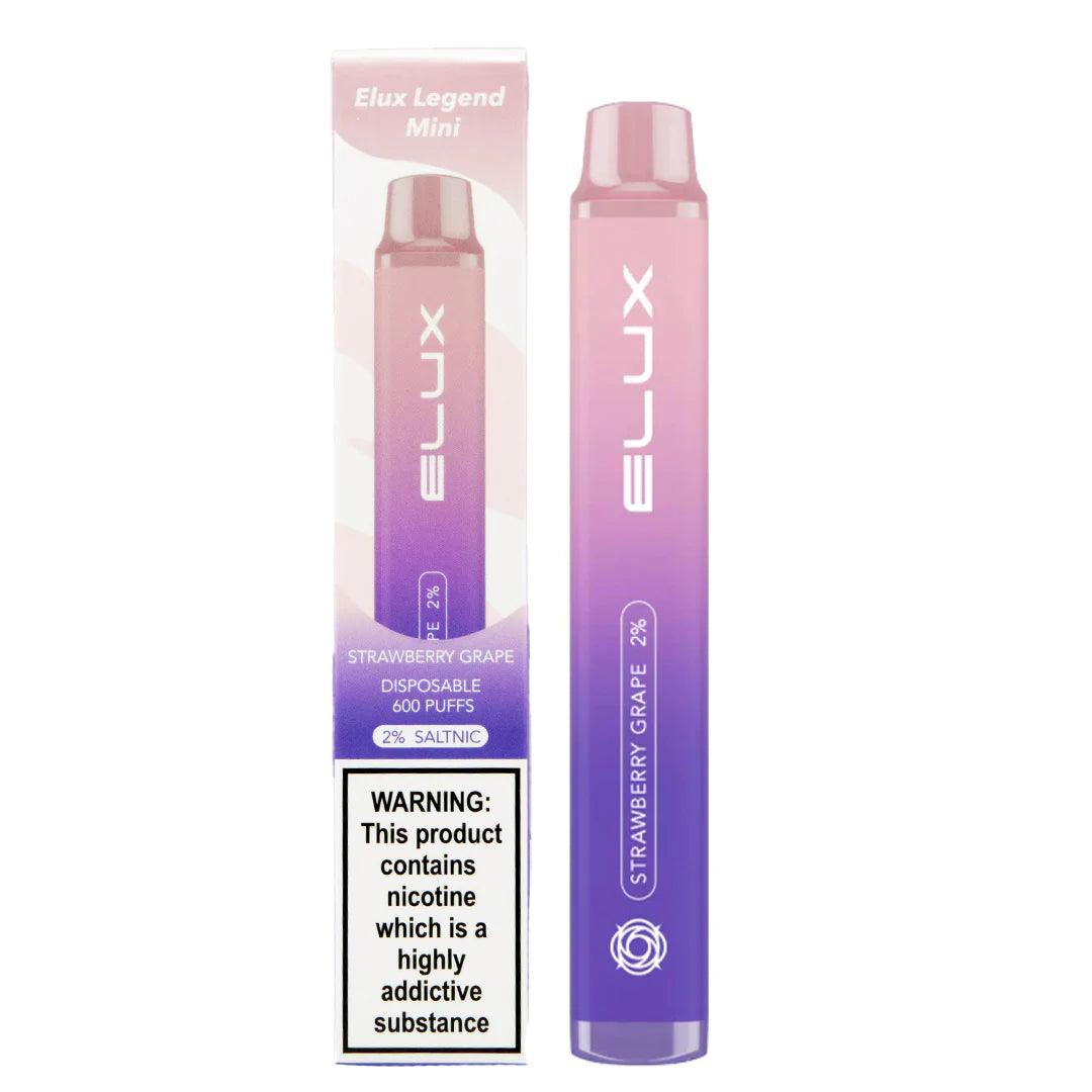 Elux Legend Mini Strawberry Grape 600 Disposable – Royal Vapes