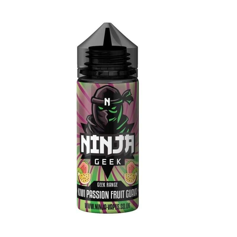 Ninja Geek Kiwi Passion Fruit Guava 100ml – Royal Vapes