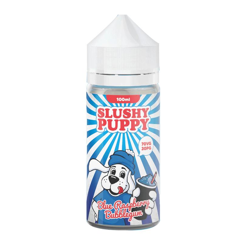 Slushy Puppy Blue Raspberry Bubblegum 100ml – Royal Vapes