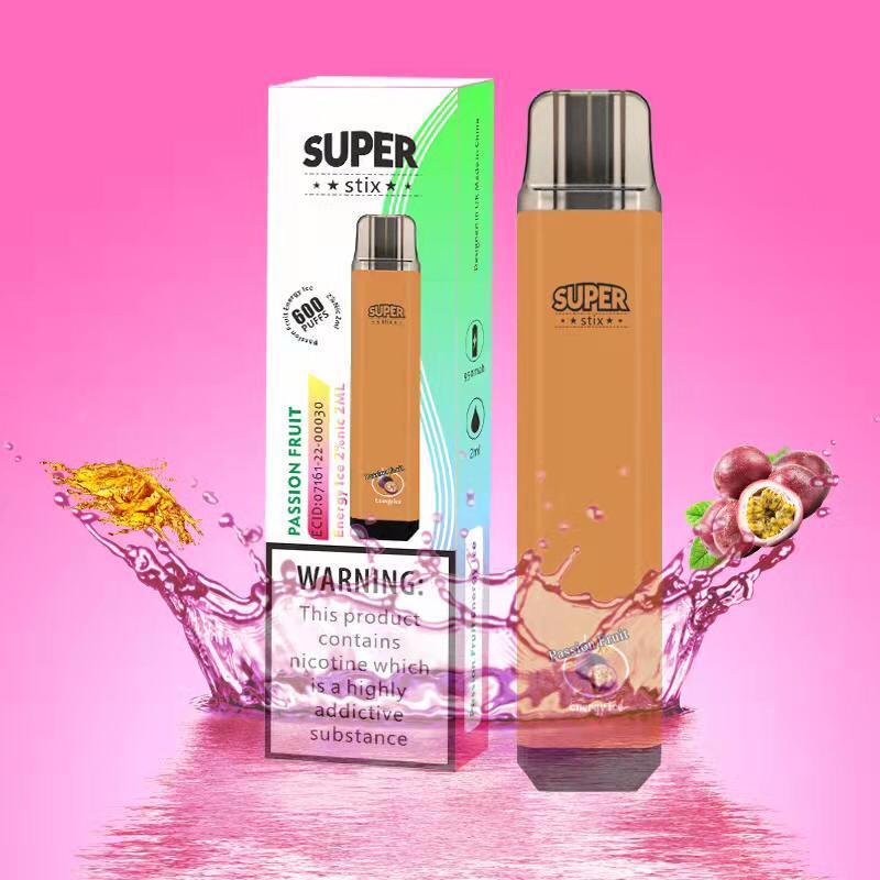 Super Stix Passion Fruit Energy Disposable – Royal Vapes