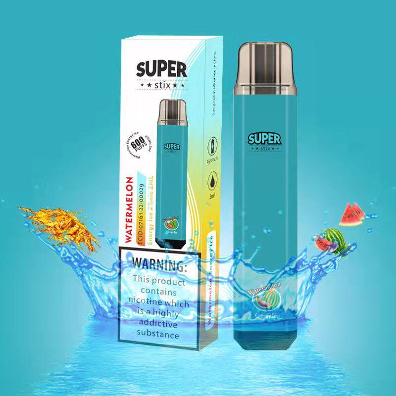 Super Stix Watermelon Energy Disposable – Royal Vapes