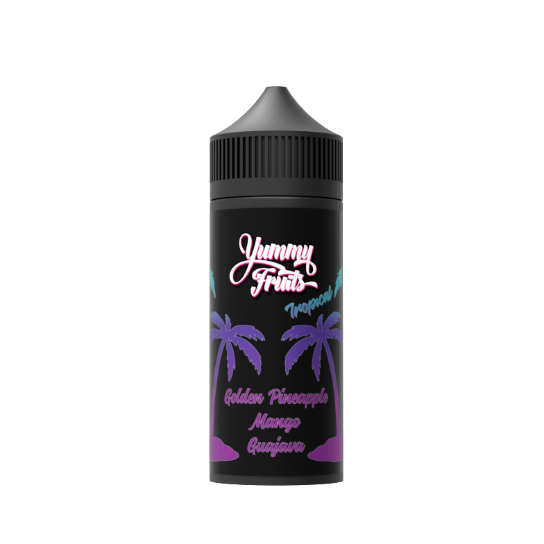 Yummy Fruits Golden Pineapple, Mango & Guajava 100ml – Royal Vapes
